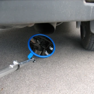 230mm Heavy Duty Inspection Mirror With Short Handle